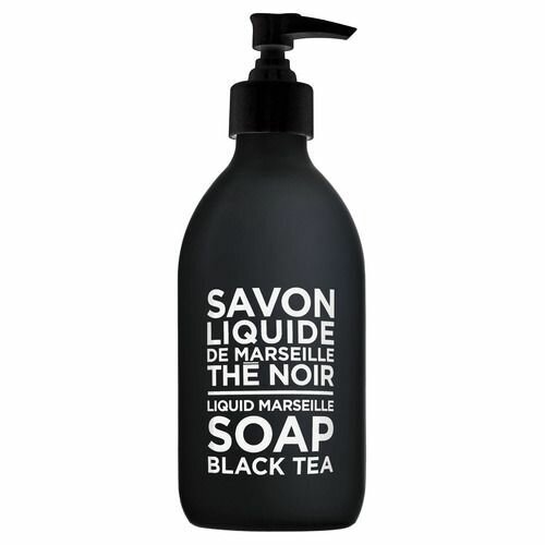 COMPAGNIE DE PROVENCE - The Noir/Black Tea Liquid Marseille Soap 300 ml - жидкое мыло для тела и рук