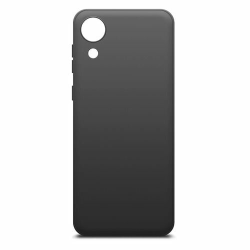 Чехол (клип-кейс) BORASCO для Samsung Galaxy A03 Core, черный [40947]