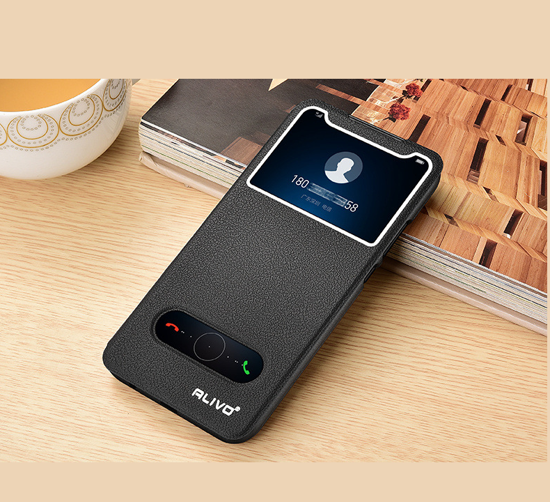 Чехол-книжка MyPads для Huawei Honor V30 Pro /View 30 Pro (OXF-AN10)/V30/Vera 30/View 30/Nova 6/Nova 6 5G с окном вызова предпросмотра и свайпом по.