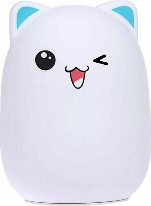 Детский ночник Bud Bear Silicone Lamp, Котик