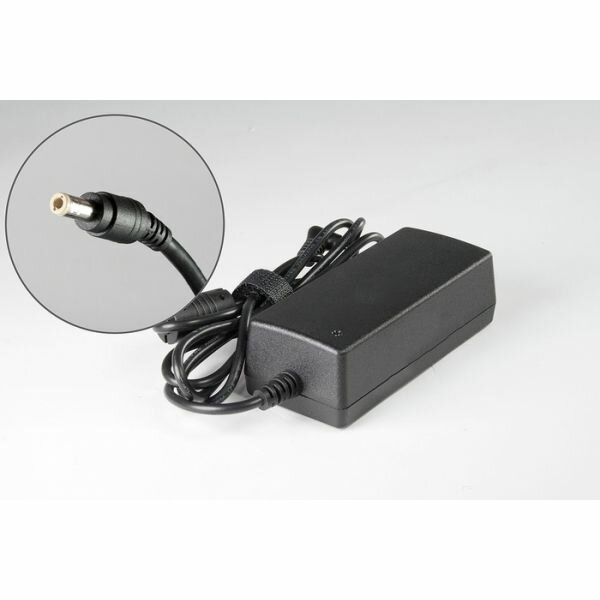 Блок питания (сетевой адаптер) TopOn для монитора Acer, BenQ, HP, LG 12V 4A 48W 5.5x2.5 мм черный, с сетевым кабелем