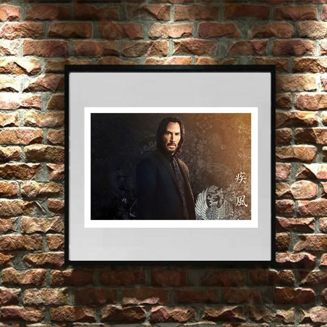 Постер "John Wick chapter 4" Cool Eshe из коллекции "Любимые герои", А4