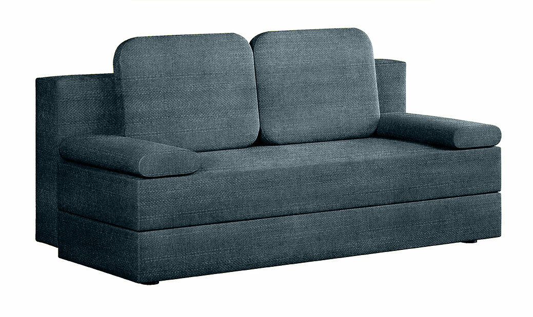 Диван раскладной еврокнижка Аура 3 в цвете серый (ткань бинго 28)