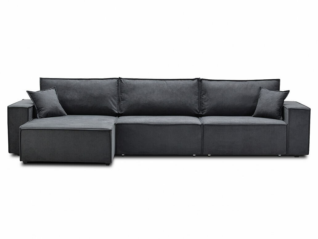 Artum Диван Угловой МАХ Фабио, Диван еврокнижка МАХ Фабио левый велюр диз. 1