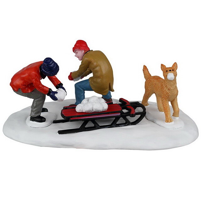 Композиция Снежная битва 11*7 см, Lemax, 23601-lemax