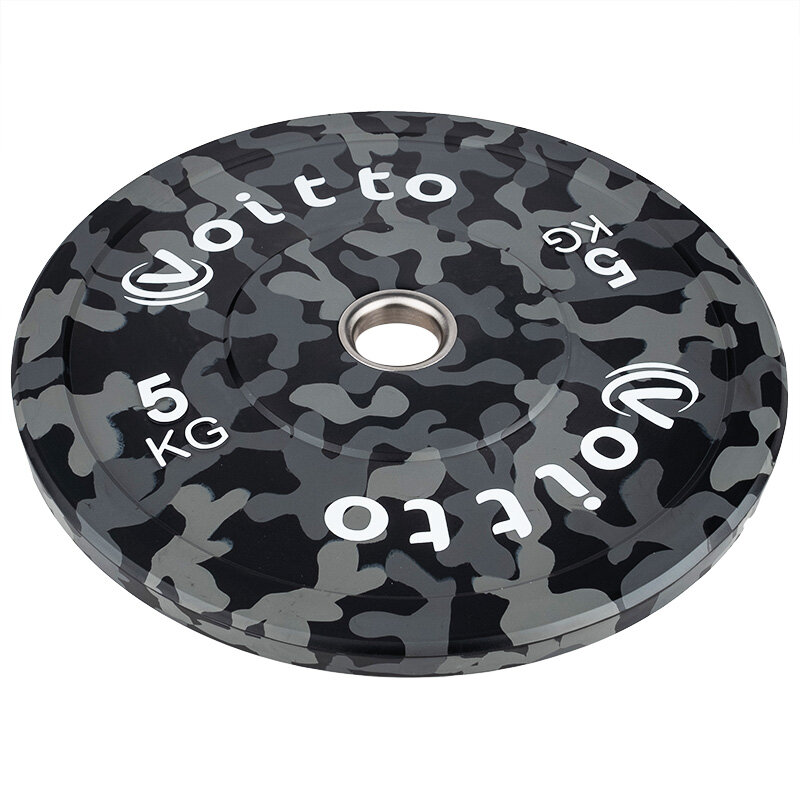 Диск бамперный Voitto V-404 5 кг, камуфляж (d51)