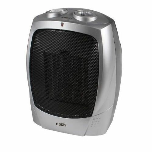 Тепловентилятор керамический OASIS KS-15, 1500Вт, с термостатом, 2 режима, белый [кs-15]