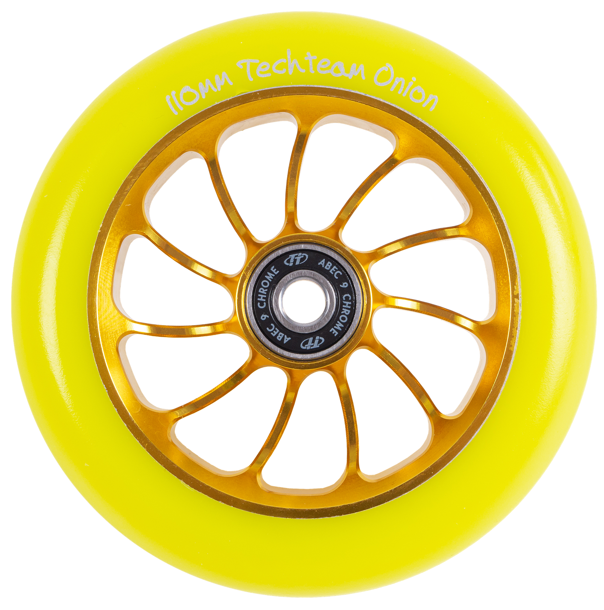 Колесо для трюкового самоката TechTeam X-Treme 120*24мм, Onion, yellow