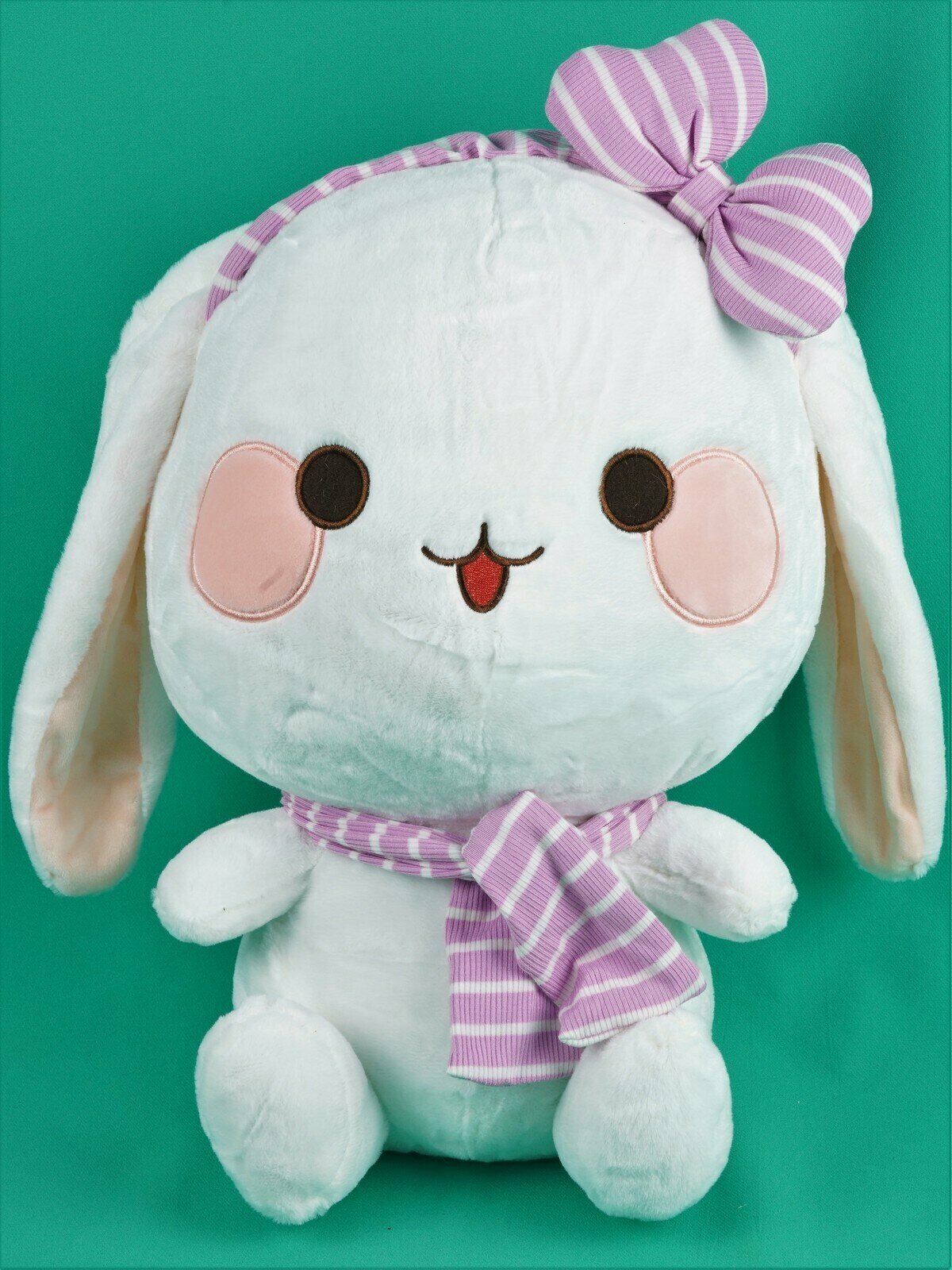 Мягкая игрушка акимбо КИТ Зайчик 35 см.