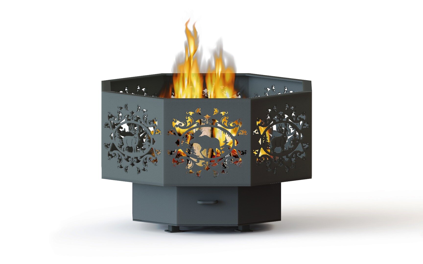 Очаг, чаша для костра, кострище