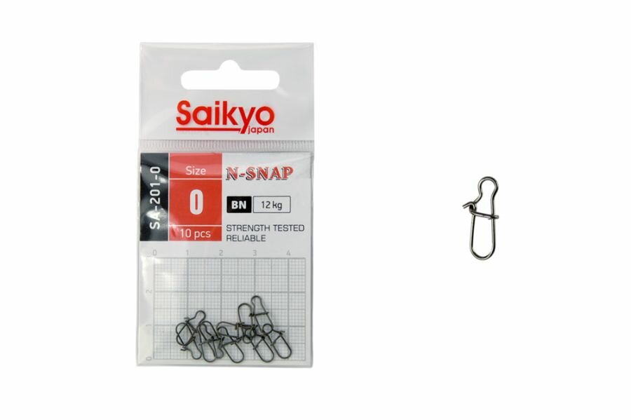 Застежка Saikyo SA-201-0 ( 1 упк. по 10шт.)