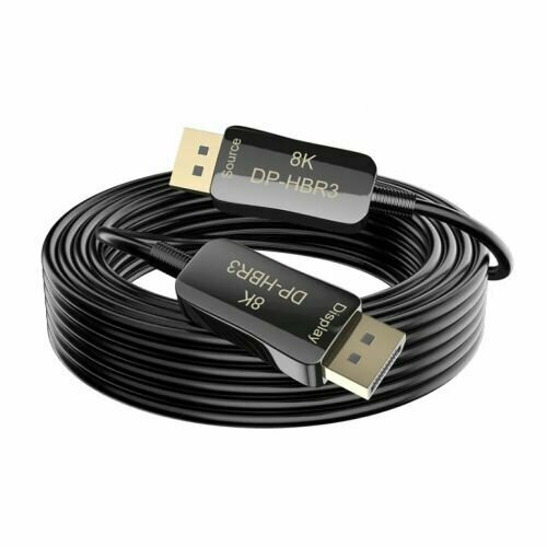 AOC Кабель 8K DisplayPort (M) -> DisplayPort (M) ver1.4 KS-is 40 метров