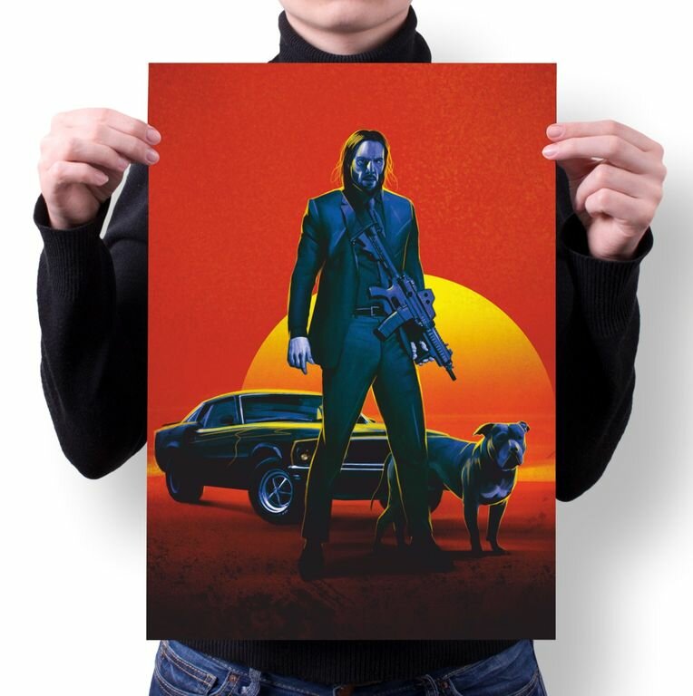 Плакат Джон Уик № 11