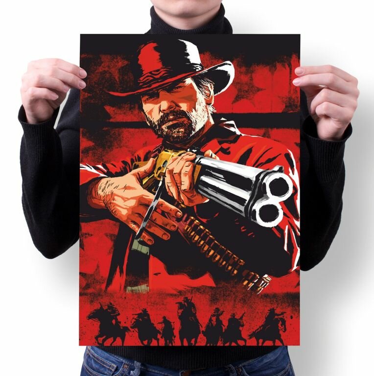 Плакат Red Dead Redemption 2 № 8