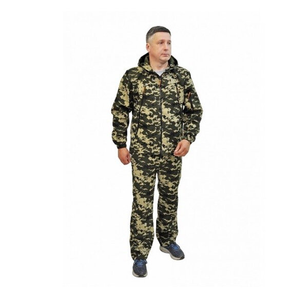 RobaMarket Костюм Стрит демисезонный "Дюспо-флис" (Пиксель), 48-50/182-188