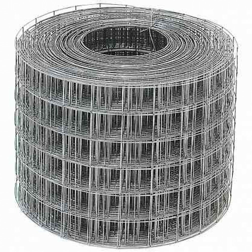 Сетка сварная кладочная в рулонах 25х25х1,3 мм 0,25х50 м оцинкованная