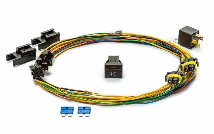 Комплект для подключения противотуманных фар ВАЗ-2170, 2190