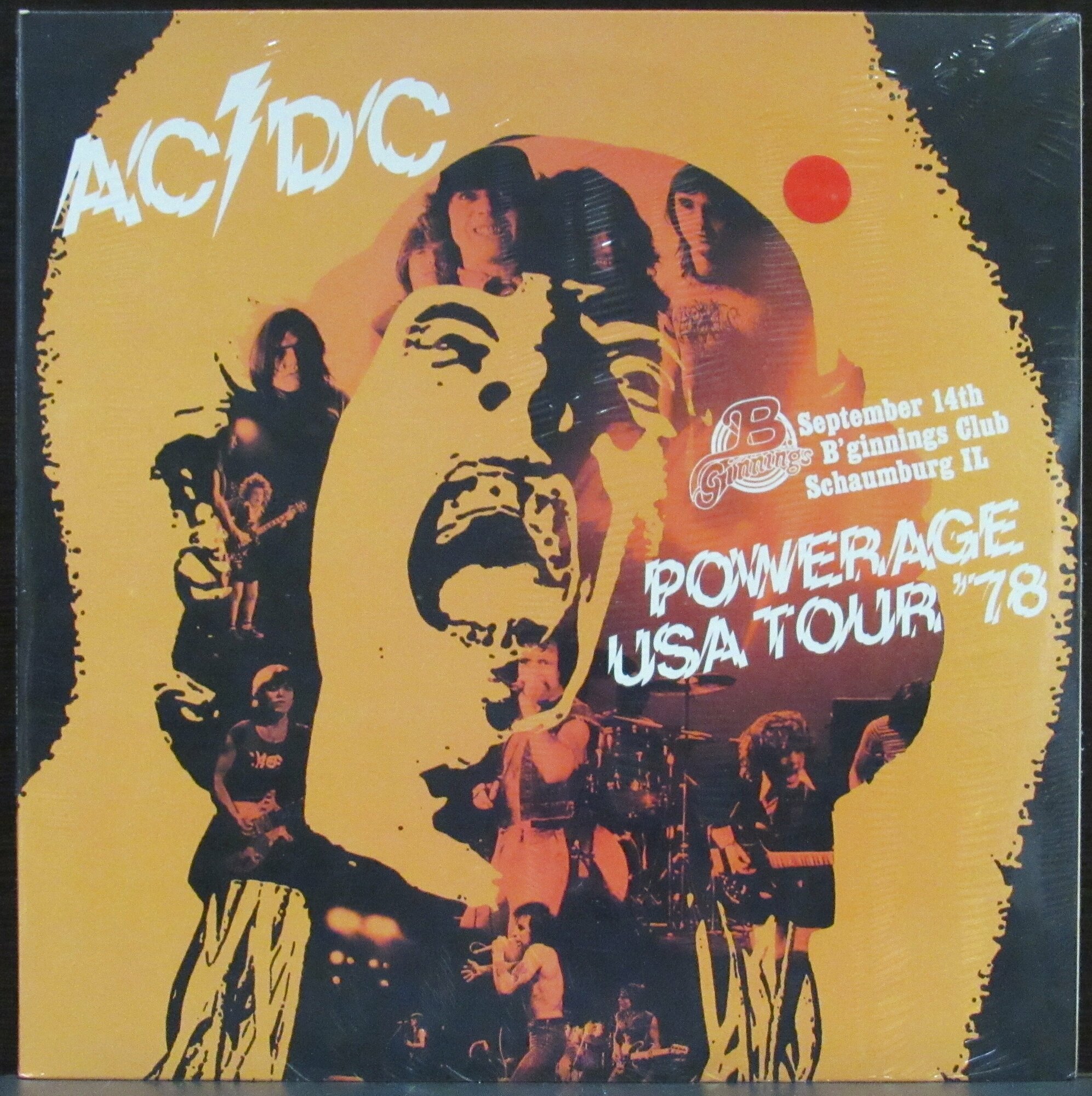 Ac/Dc "Виниловая пластинка Ac/Dc Powerage Usa Tour '78 - Red"