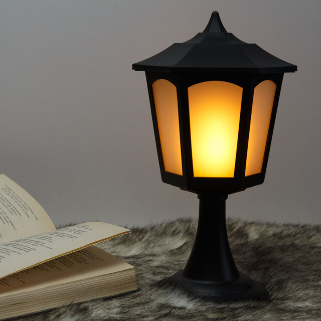 Светодиодный фонарь Тревизо 27*15 см с эффектом пламени, на батарейках, Koopman, AX5306590-2