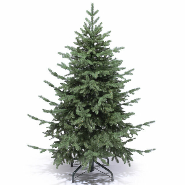 Искусственная елка Раскидистая Премиум 130 см, литая 100%, Царь Елка, РДП-130