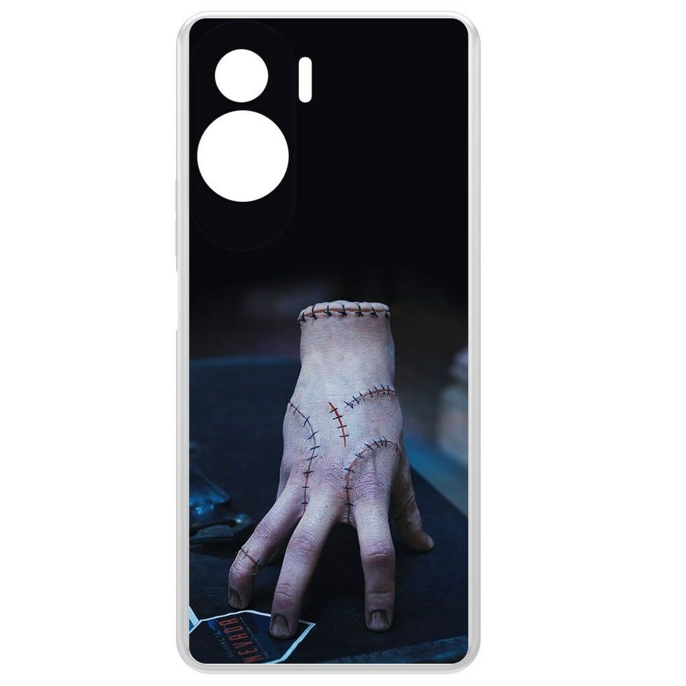 Чехол-накладка Krutoff Clear Case Уэнсдей Аддамс - Вещь для Honor X50i