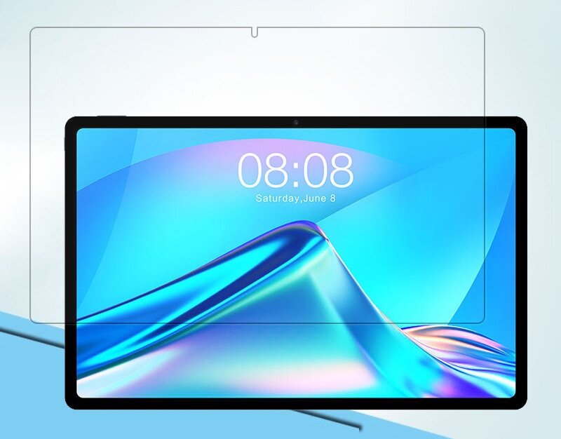 Защитное закалённое противоударное стекло MyPads Forti Glass для планшета Teclast T40 Plus из японского материала с олеофобным покрытием
