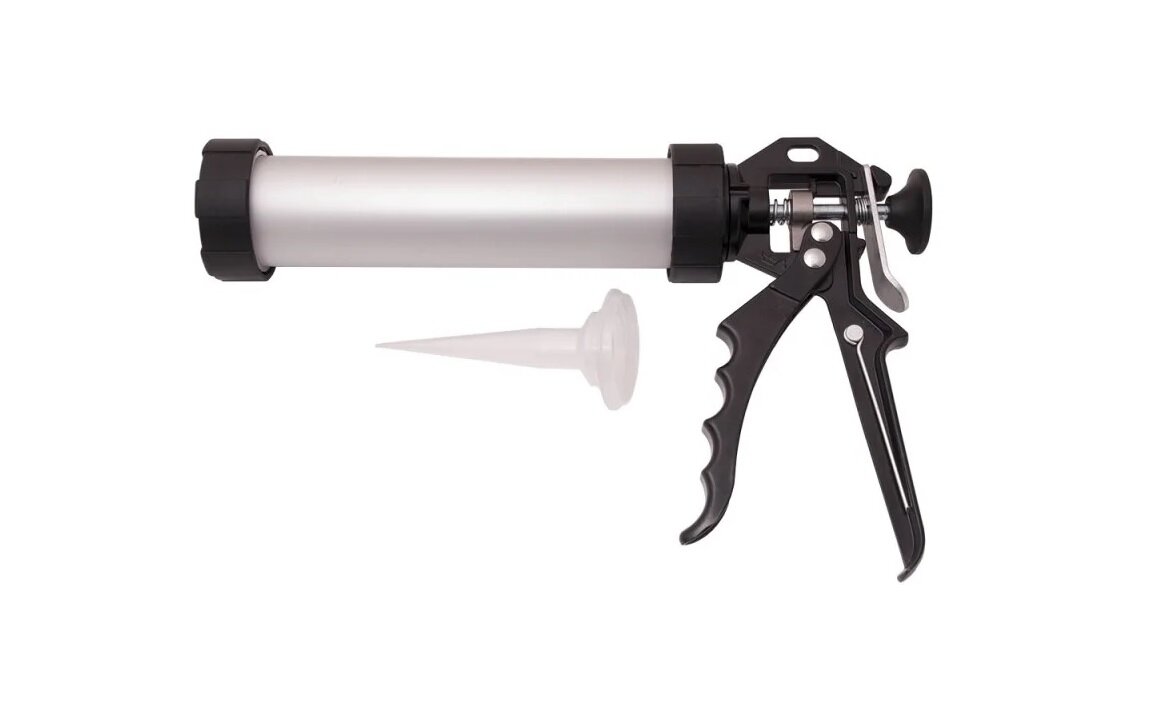 Механический пистолет ISISTEM для герметика с картриджем 310 и тубой 600