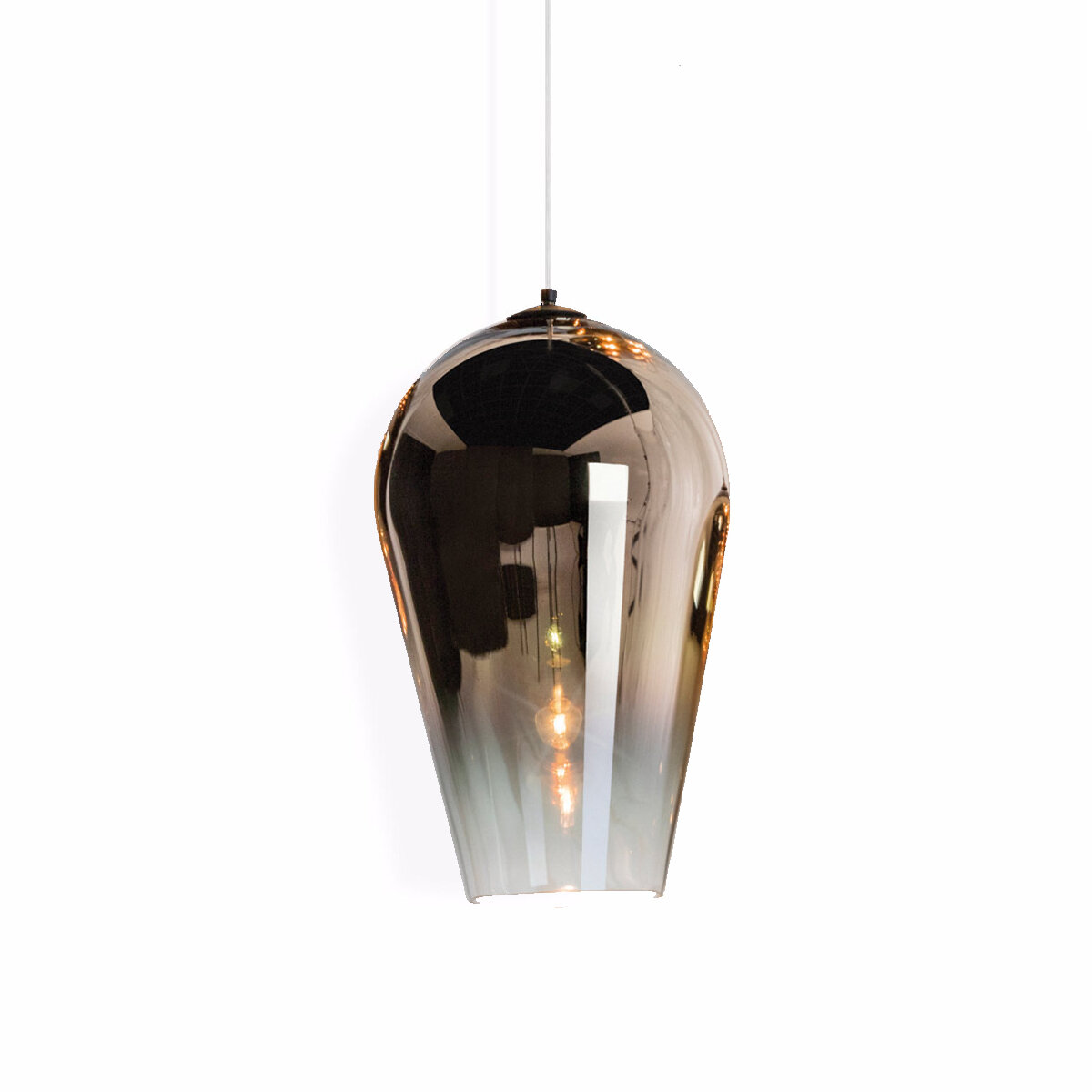 Подвесной светильник Delight Collection Fade Fade M smoky 9306P/M smoky, Дымчатый, E27, 1 x 40 Вт.