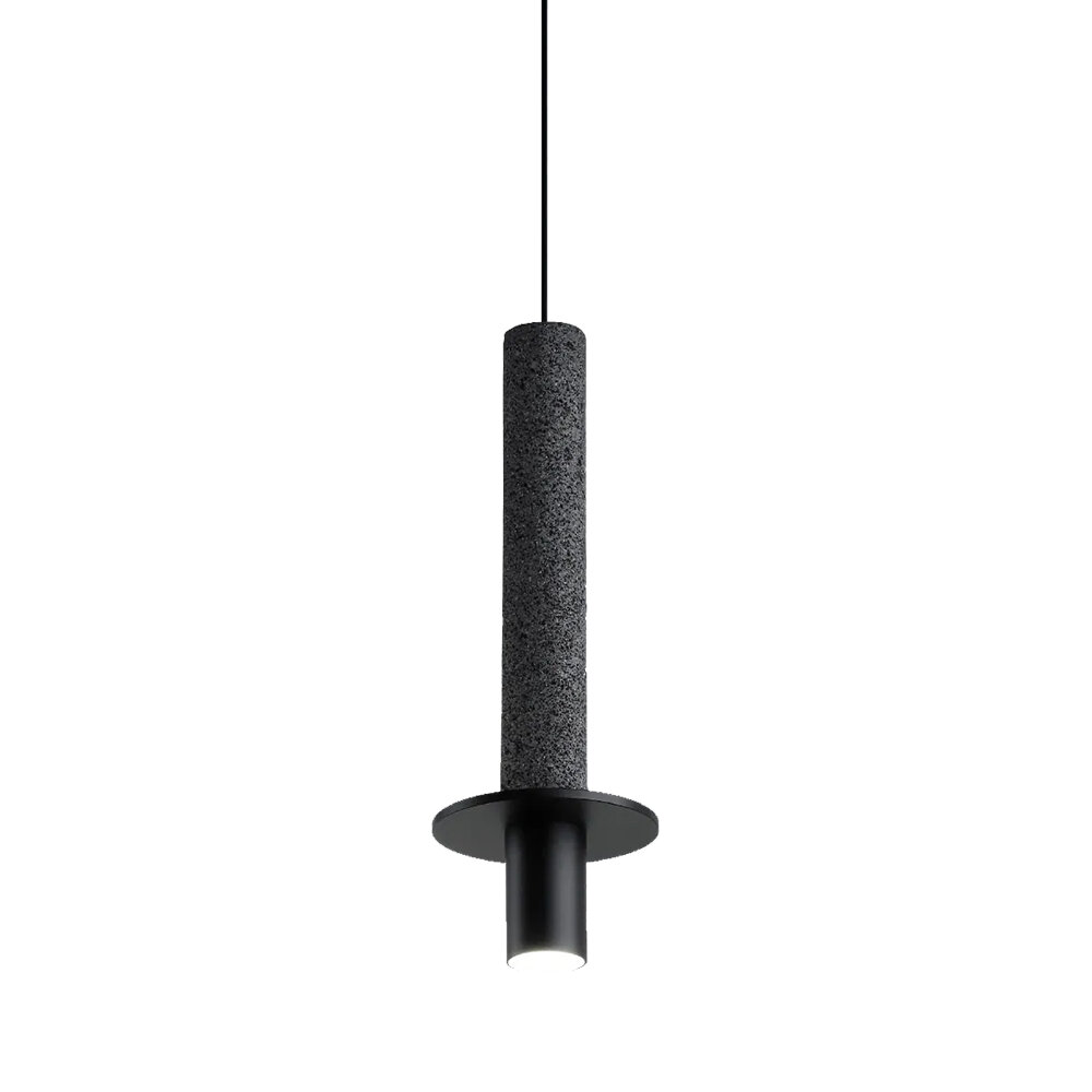 Подвесной светильник Delight Collection Meta 10704P black/grey, Черный/Серый, Светодиодная, GU10, 1 x 5 Вт.