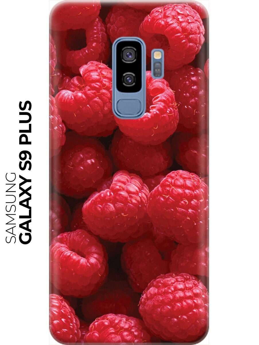 Накладка Transparent для Samsung Galaxy S9 Plus с принтом "Малинки"