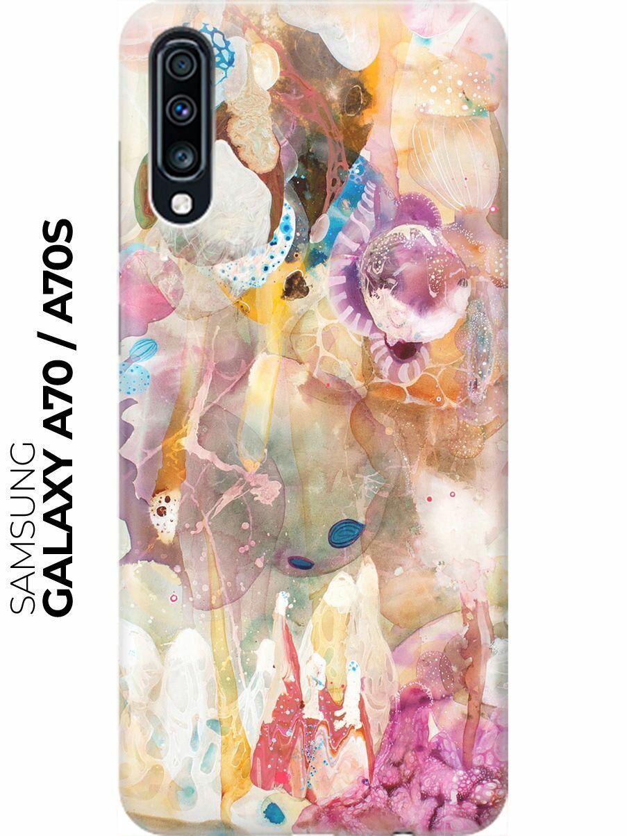 Накладка Transparent для Samsung Galaxy A70 / A70s с принтом "Радость весны"