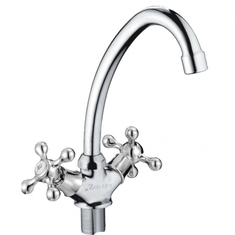 Смеситель ZOLLEN BAMBERG для кухни, высокий излив