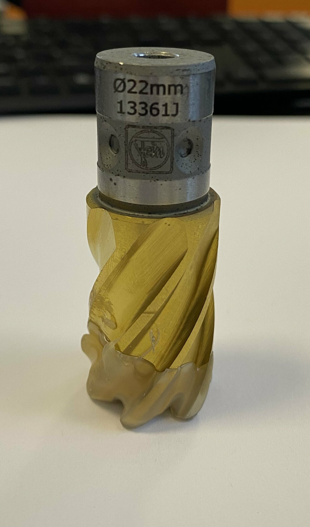 Корончатое cверло по металлу, FEIN HSS-Dura 25 QuickIN TiN 63133220067 22 мм