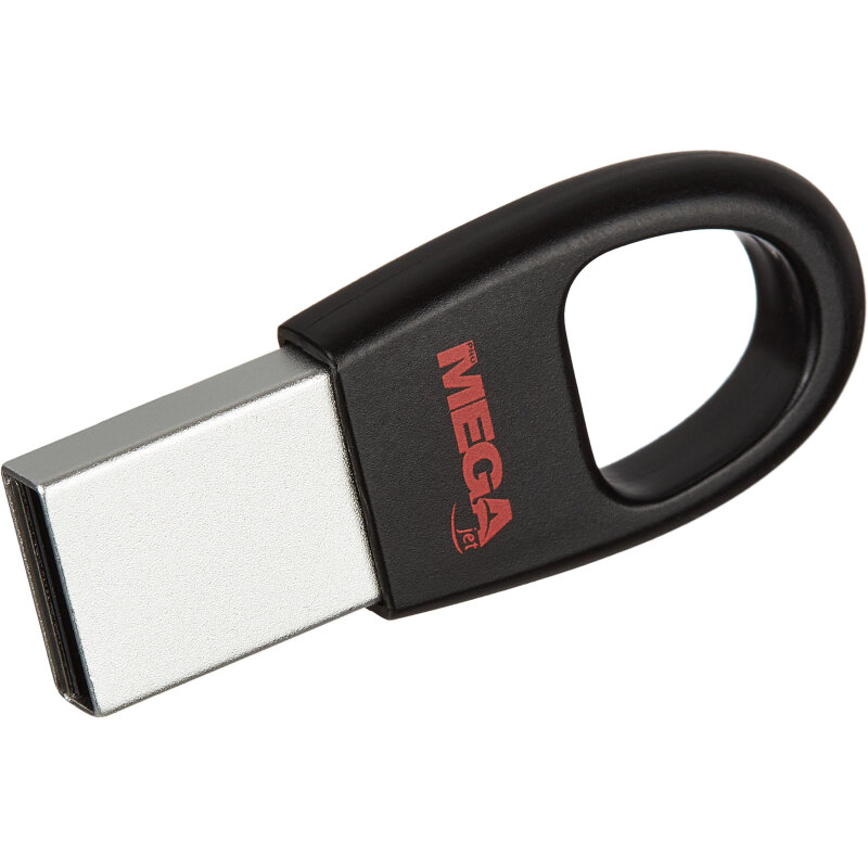 Флеш-память Promega Jet брелок 64GB USB2.0/чер пласт/под лого NTU328U2064GB