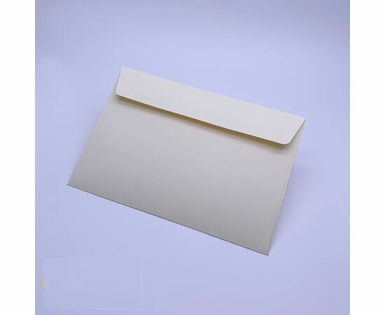 Конверт с прямым клапаном С6, 10 шт, кремовый