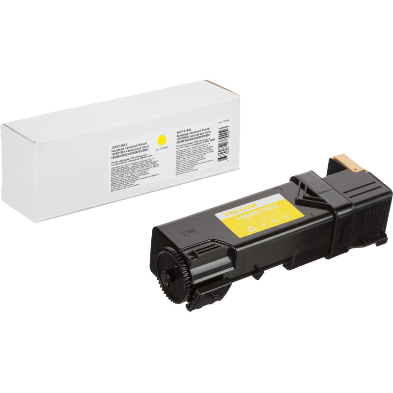 Картридж лазерный Retech 106R01603 жел. для Xerox 6500N/6500DN/6505N/6505DN 1773341