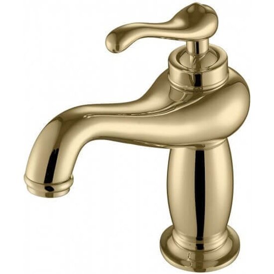 Смеситель для раковины Kaiser® Kaiser Logo 47711-1, тюльпан, однорукий Ф25, Bronze