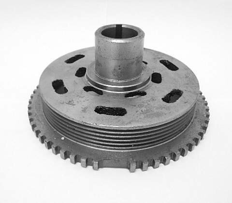 Шкив коленвала 2123 Chevy Niva чугунный демпфер SLON 2123100506025