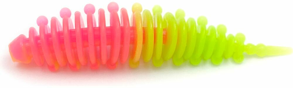 Boroda Baits Мягкие приманки Boroda Baits Ayra Double Color Сыр #227 Acid Pink/Chartreuse