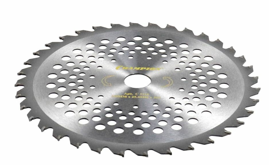 Нож мет. 230мм 36z CHAMPION (36/230/25.4) с зубц. из тв. сплава (SRM-2305SI, SRM-2655SI) (C5114)