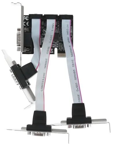 XWT-PE4SV1LP / Плата расширения ORIENT XWT-PE4SV1LP (подключение: PCI-E x1, разъемы: 4 x DB9 (COM))