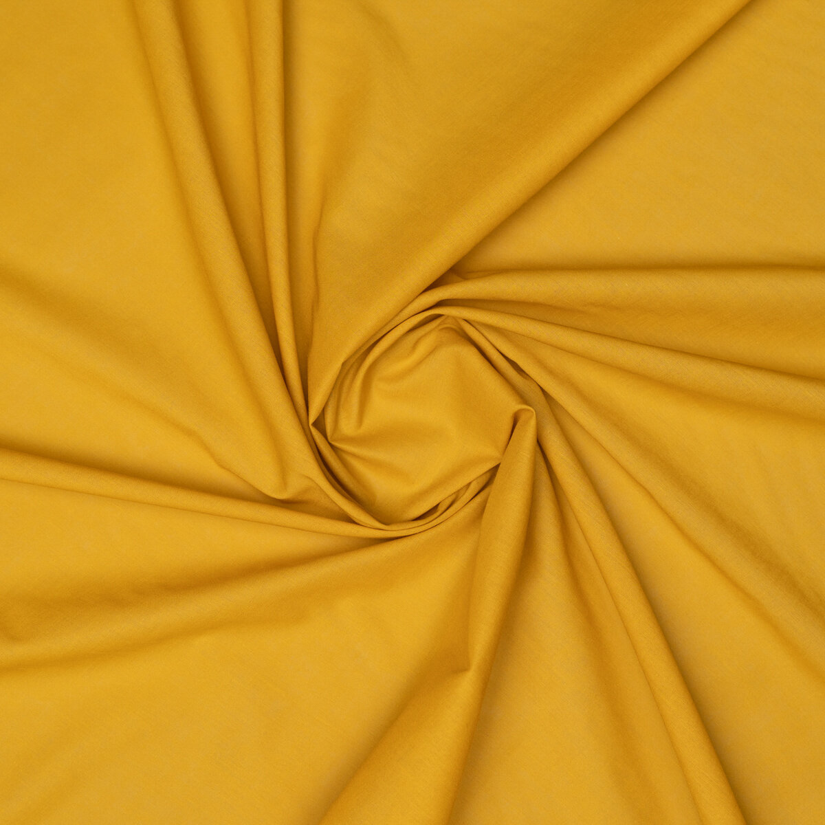 Ткань для шитья и рукоделия, батист, 100% хлопок, цвет горчичный