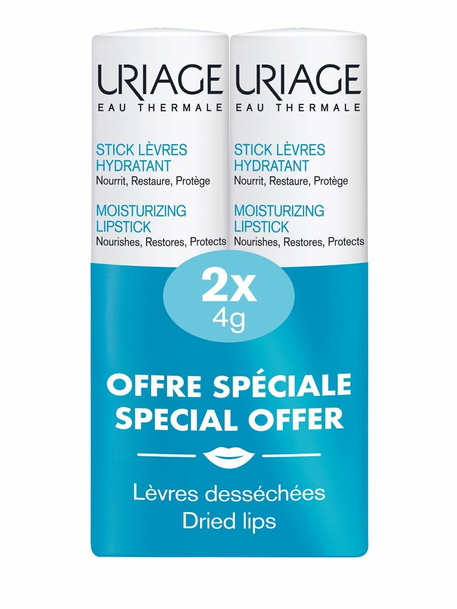 Урьяж Увлажняющий стик д/губ 4г х 2шт.