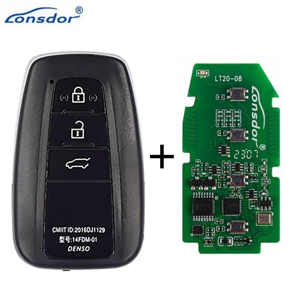 Lonsdor LT20-08 ключ Smart Key для Toyota/Lexus (03 case)