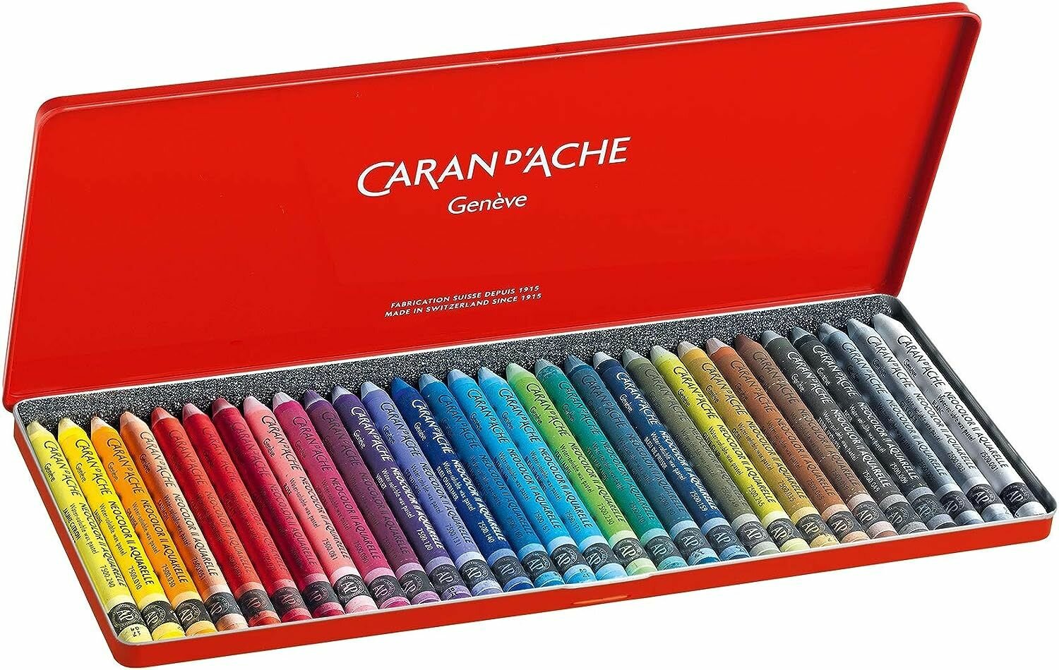 Caran d'Ache Мелки, цветов: 30 шт.