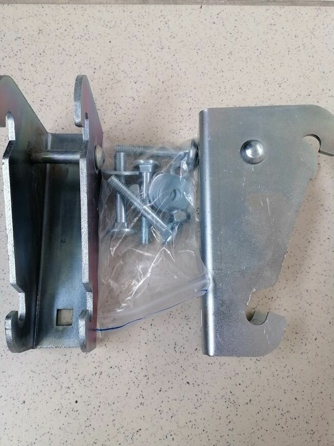 Комплект кронштейнов для транцевых колес лодок с нднд быстросъёмных из 2 штук