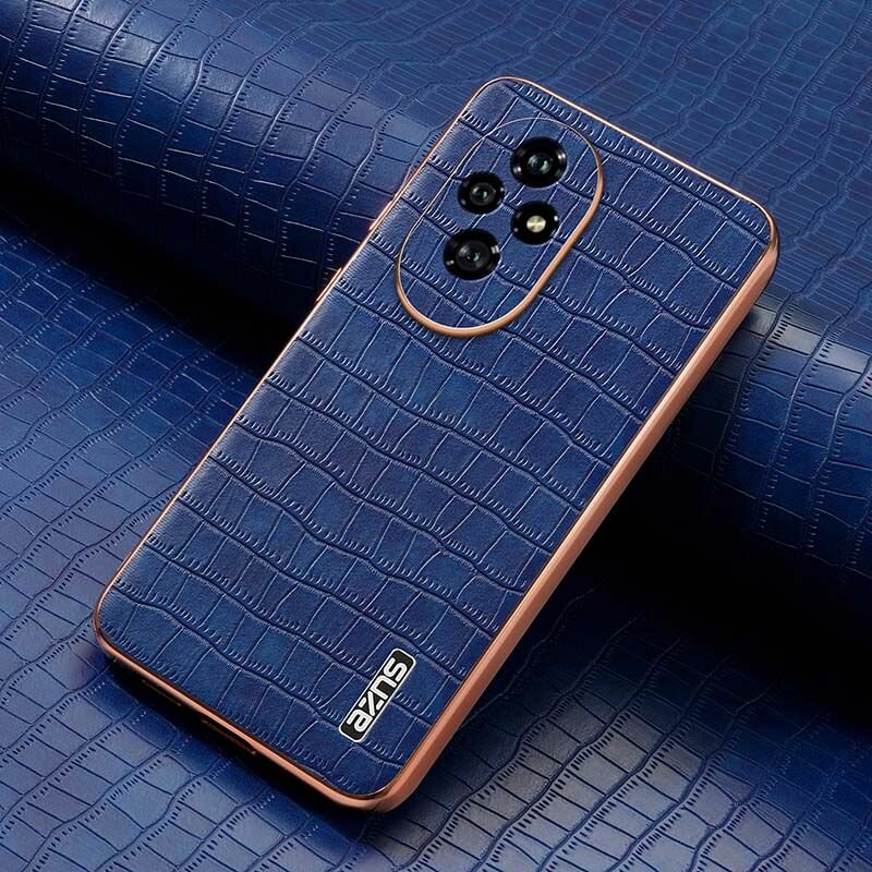 Чехол на Honor 200 / Хонор 200 Роскошная кожа противоударный с защитой камеры