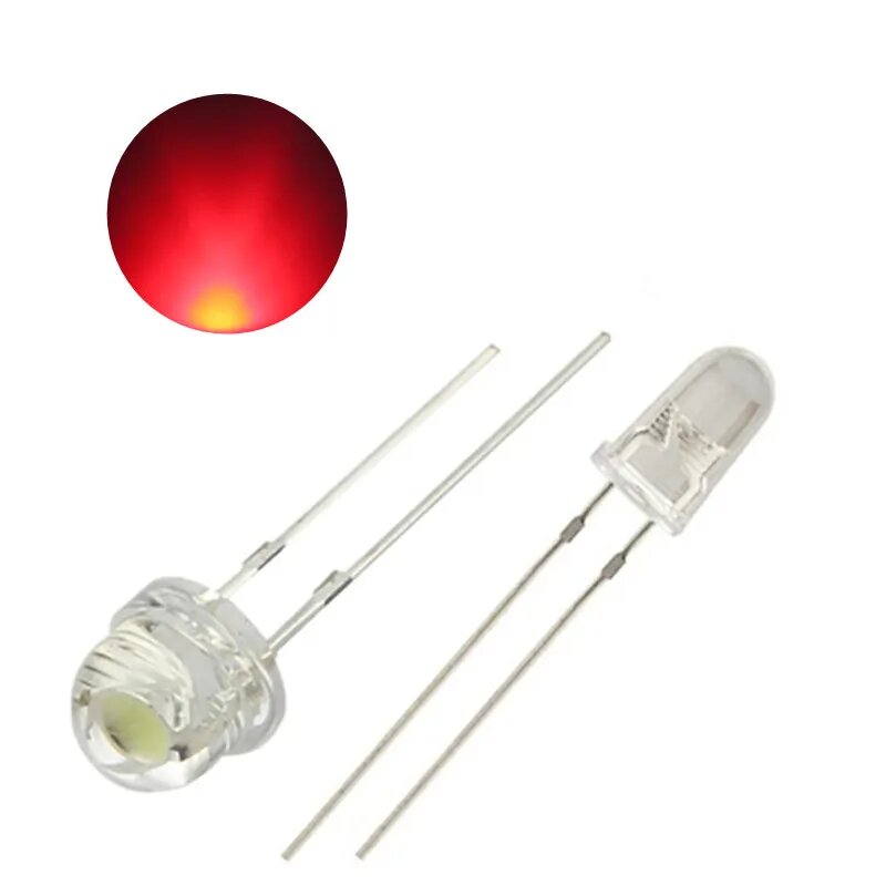 Красный светодиод 5V 3mm Round