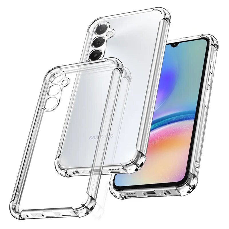 Силиконовый чехол для Samsung Galaxy A05s 6.7" мягкие противоударные прозрачные чехлы для телефона Samsung A05s чехол самсунг а05с чехол самсунг галакси а05s чехол на Samsung Galaxy A05s case