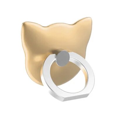 Универсальная Подставка-кольцо для телефона и смартфона для iPhone XS 11 12 Huawei Samsung Golden